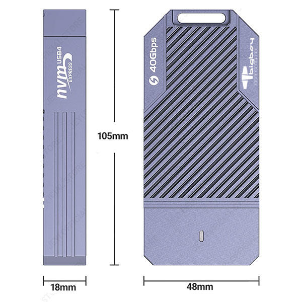 Bigboy PCIe 4.0 M.2 NVMe SSD Thunderbolt 4 – USB 4 SSD Kutusu | Bigboy ...
